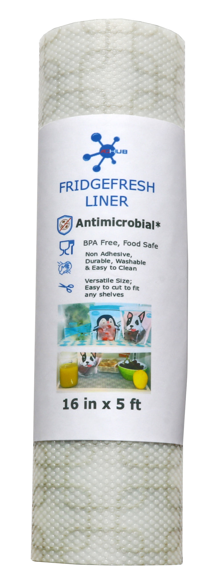 Antibacterial Fridge Liner Roll, BPA Free, Food Safe - Cut to Fit ...