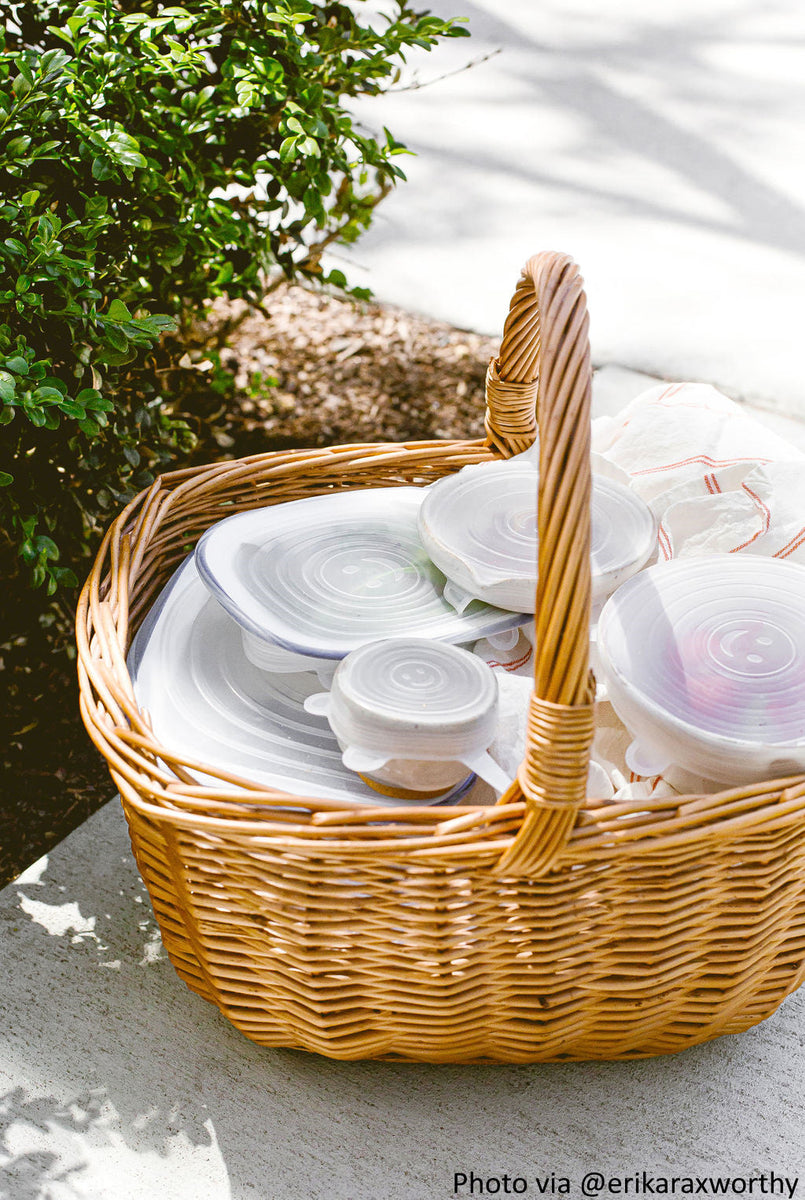 5.7 Inches Silicone Stretchable Lids, Dinnerware & Food Covers ...